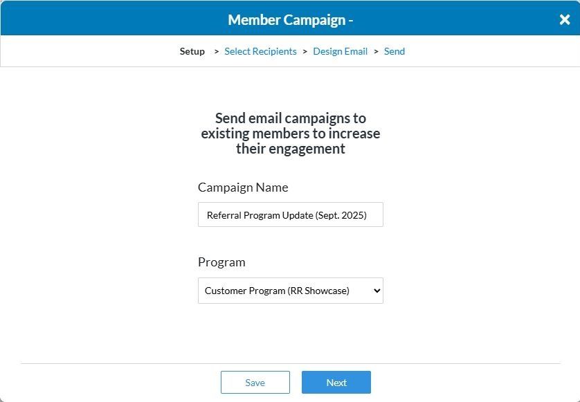 Member Campaigns