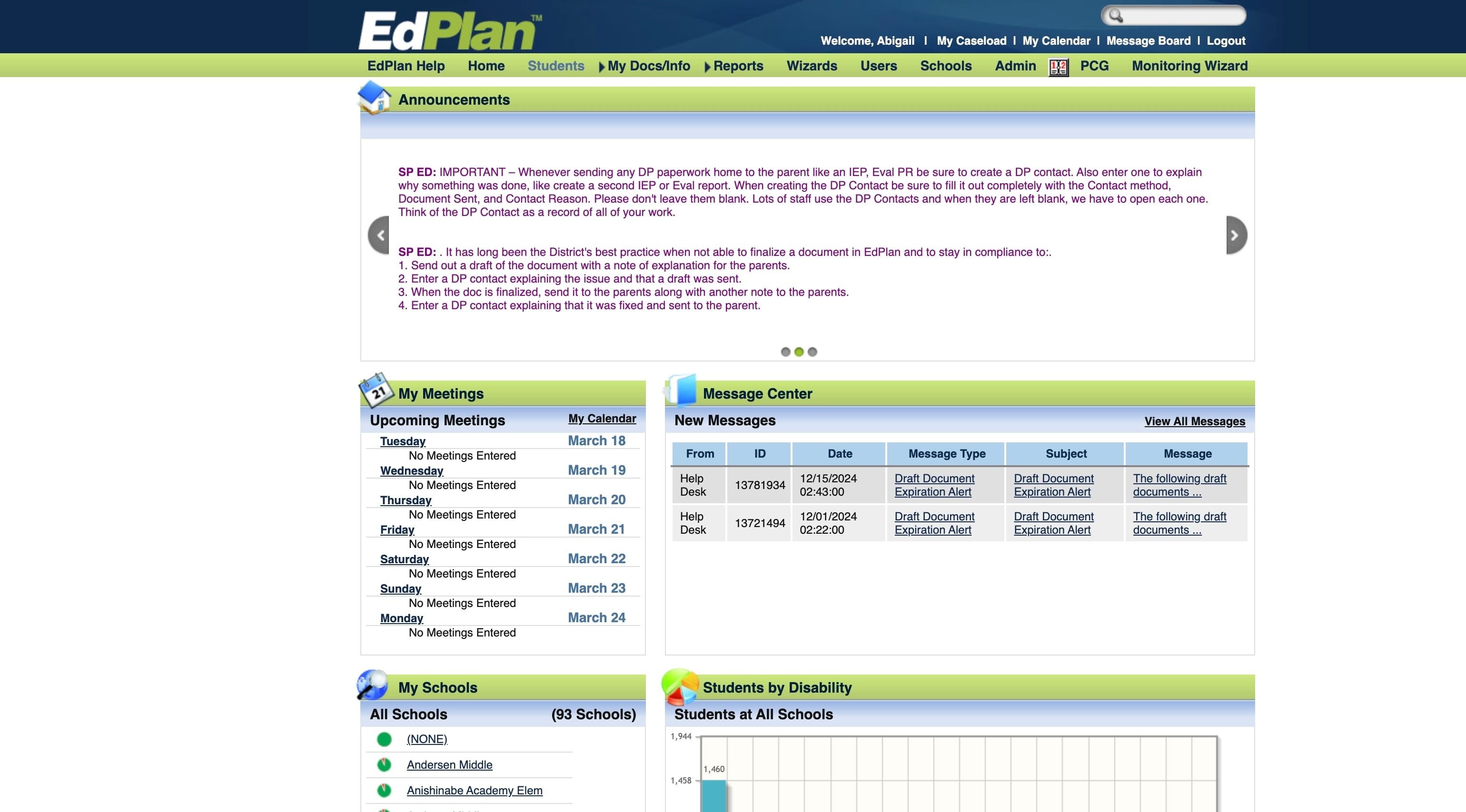EdPlan - Write a Single Progress Report